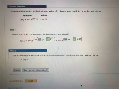 Answered Evaluate The Function At The Indicated… Bartleby