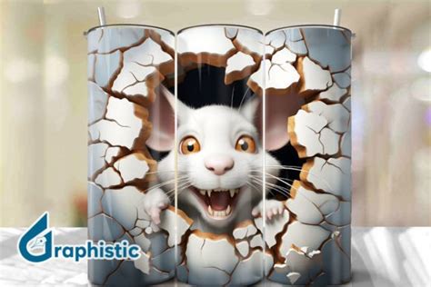 Mouse Cracked Hole Background Bundle Bundle · Creative Fabrica