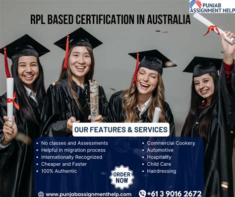 Rpl Based Certification In Australia Punjab Assignment Help Medium
