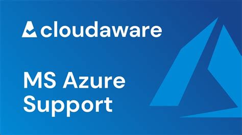 Cloudaware Cmdb Ms Azure Support Youtube