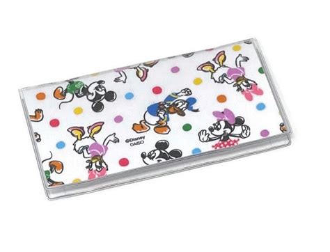 Checkbook Cover Daiso Mickey Mouse And Friends Etsy