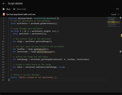 Power Automate Auto Create Excel Table Based On Dynamic Content With Excel Automation Script