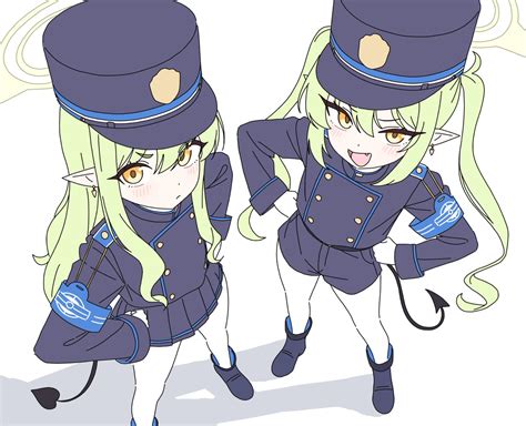 Hikari And Nozomi Blue Archive Drawn By Kutsusama Danbooru