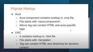 LWC Aura Components And Their Syntax PPTX