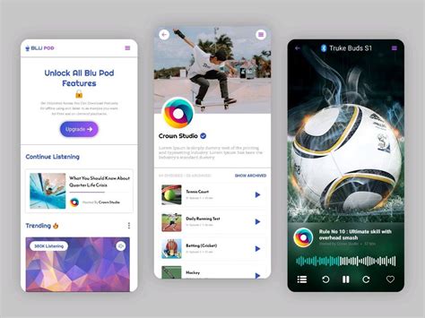 Vaidik Borad On Linkedin Ui Design Android Podcast Blupod
