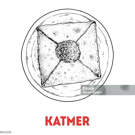 캐터 머 스케치 터키 음식 손으로 그린 벡터 그림입니다 터키 길거리 음식 스케치 스타일 평면도 빈티지 벡터 그림입니다 아랍문화에 대한 스톡 벡터 아트 및 기타 이미지
