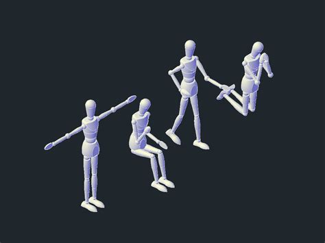 Mannequin 3d Model In Autocad Cad Download 352 45 Kb Bibliocad