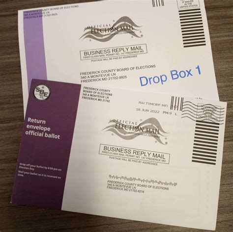 Important Info On Mail In Ballots Flowers For Maryland