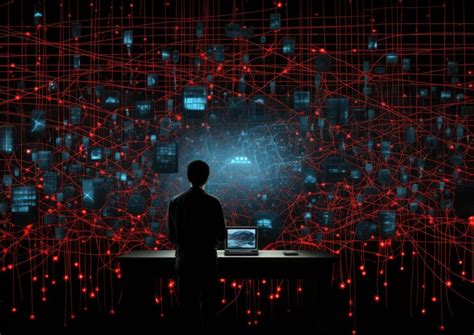 Premium Photo Ai Analyzing A Massive Flow Of Network Traffic To Identify Subtle Unusual