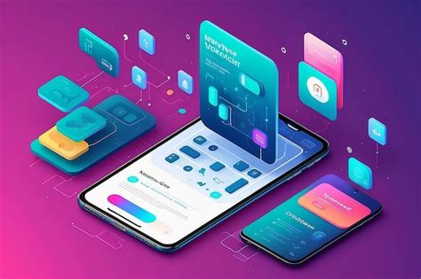 Premium Photo Toolkituiux Scene Creator Mobile Application Design Smartphone Mockup