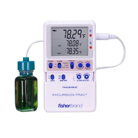 Fisherbrand Traceable Excursion Trac Datalogging Thermometer Traceable Fisher Scientific