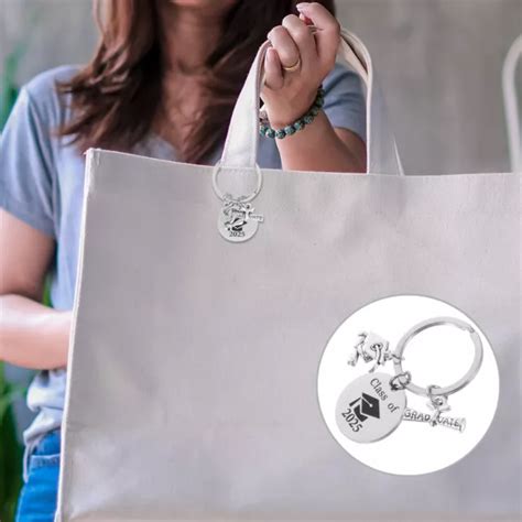Graduation Key Ring Stainless Steel Class Of 2025 Keychain Congrats Grad £529 Picclick Uk