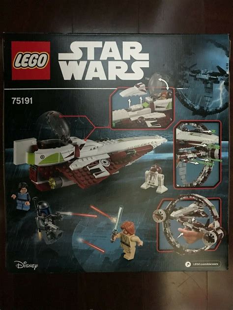 75191 Lego Star Wars Jedi Starfighter With Hyperdrive