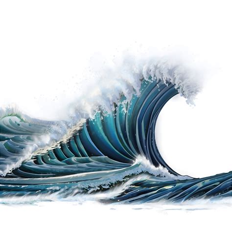 Download Tsunami Breaking Wave Png 86