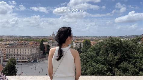 로마 브이로그 Romantic Roma Honeymoon🌹ep1 대한항공 인천 로마 직항 보르게세공원트레비분수콜로세움떼르미니역바티칸 투어이딸로 Youtube