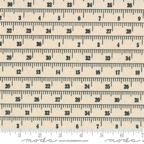 Measure Up Canvas Natural By Moda Fabrics Mx Domestic