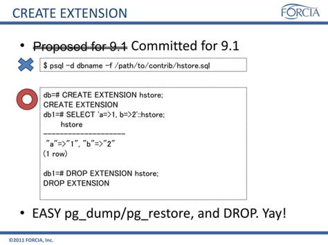 Extensions On Postgresql Ppt