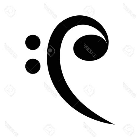 Bass Clef Vector At Collection Of Bass Clef Vector