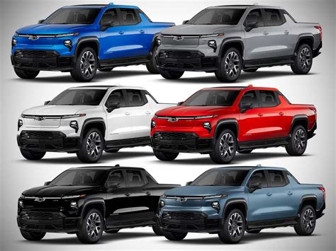 2023 Chevrolet Silverado 1500 Zr2 All Color Options Images Autobics