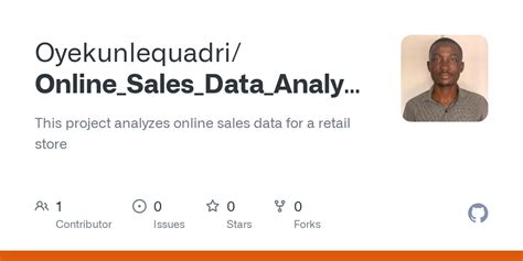 Github Oyekunlequadri Online Sales Data Analysis This Project Analyzes Online Sales Data For