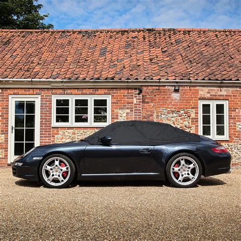 Tailored Half Car Cover Porsche 996 Convertible Richbrook Car Covers