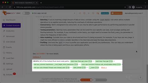 How Cpu Time Is Spent Inside Rusts Sled Library Using Openresty Xray