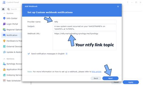 How To Install Ntfy On Your Synology Nas Marius Hosting