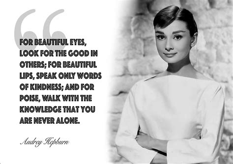 Quotes About Beauty Audrey Hepburn Quotesgram