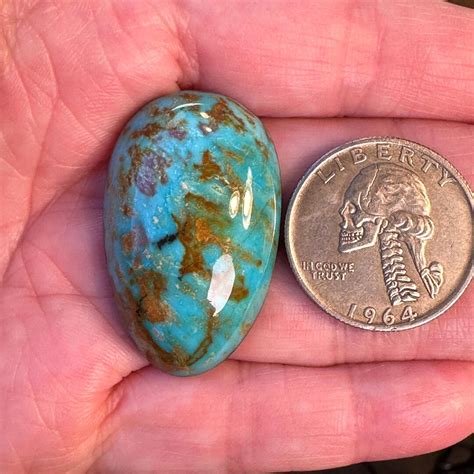 Rising Phoenix Turquoise High Domed Cabochon Etsy