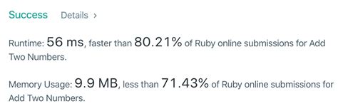 Leetcode Add Two Numbers Solution With Ruby By Alex Farmer Medium