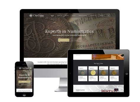 City Coins Ui And Web Design Behance