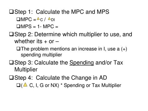 PPT MPC MPS And Multipliers PowerPoint Presentation Free Download ID