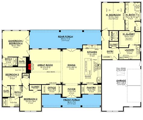 3000 Sq Ft Single Floor House