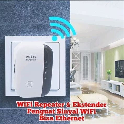Jual WiFi Repeater 300Mbps Sinyal WiFi Memperluas Jangkauan Penguat Sinyal Wifi Shopee Indonesia