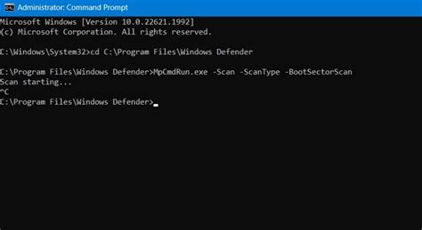 How To Use Windows Defender From The Command Prompt Make Tech Easier