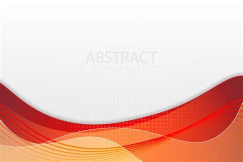 Red Curve On A White Background Vector Vector Art At Vecteezy