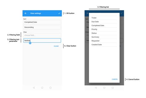 applying additional filters mobile app user s guide alloy navigator