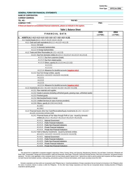 Free 31 Statement Forms In Excel Pdf Ms Word