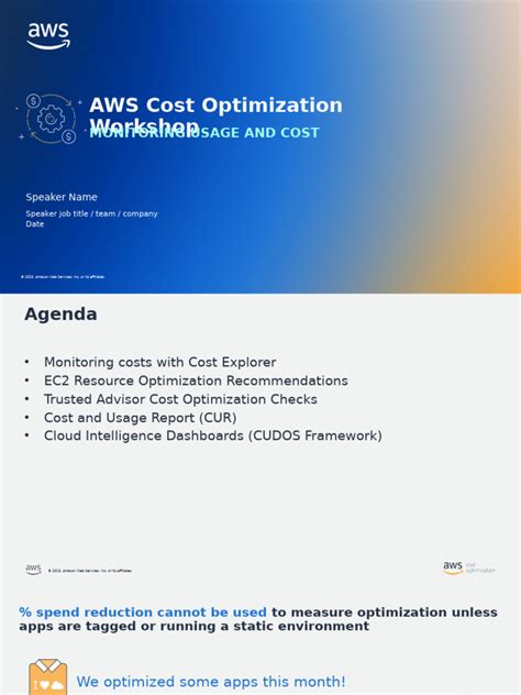 Cost Optimization Monitoring Pdf Amazon Web Services Computing