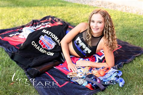 NCA National Champion Cheerleader Photo Session Tara Starr Photography
