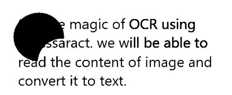 Optical Character Recognition Ocr Using Tesseract On