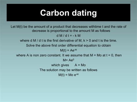 First Order Linear Differential Equation Pptx