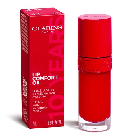 Lip Comfort Oil Edition Limitée 10 Ans Huile à Lèvres De Clarins ≡