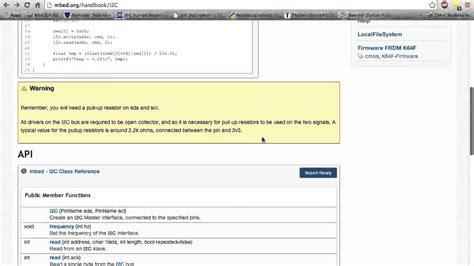 MBed Tutorial I C Set Up YouTube