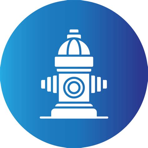 Fire Hydrant Generic Gradient Fill Icon