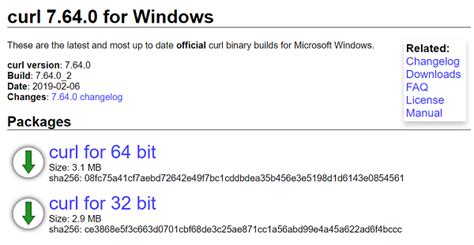 How To Install CURL On Windows 11 10