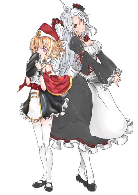 Prinz Eugen And Leipzig Azur Lane Drawn By Tocchan Danbooru