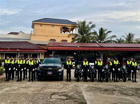 កម្លាំងអាវុធហត្ថខេត្តកំពង់ស្ពឺ ដាក់កម្លាំងការពារសន្តិសុខ សណ្តាប់ធ្នាប់ជូនឧបនាយករដ្ឋមន្ត្រី ហ៊ុន