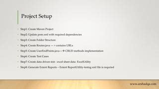 API Automation In Rest Assured By Using BDD Approach With TestNG PPTX