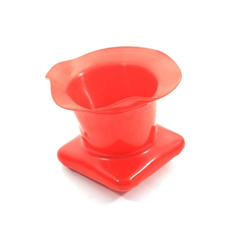 Custom Red Plastic Round Dome Bolt And Nut Nylon Pe Pvc Thick Wide